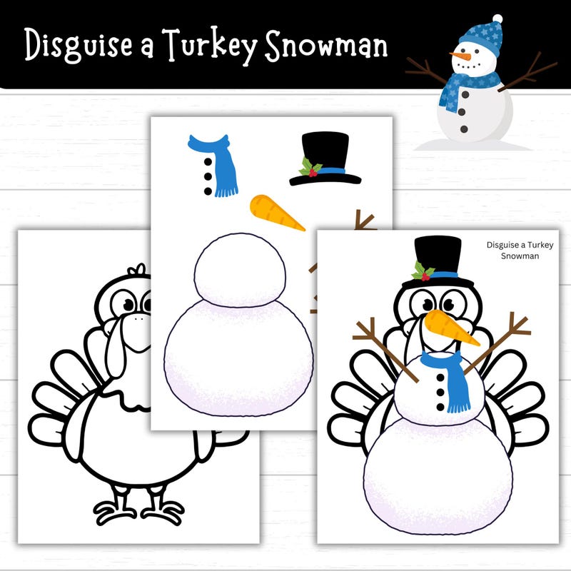 Classroom Snowman Project - Etsy
