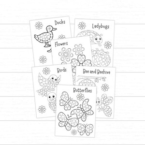 Spring Dot Marker Activities, Spring Printables for Kids, Dot Marker ...