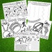 Football Activity Placemats for Kids Printable Football - Etsy