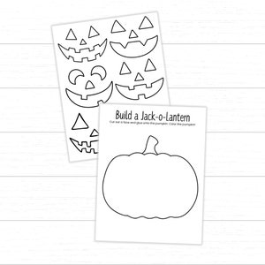 Build A Jack-o-lantern, Jack-o-lantern Faces, Pumpkin Faces, Jack-o ...