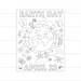 Earth Day Coloring Page, Coloring Pages for Kids, Celebrate Earth Day ...