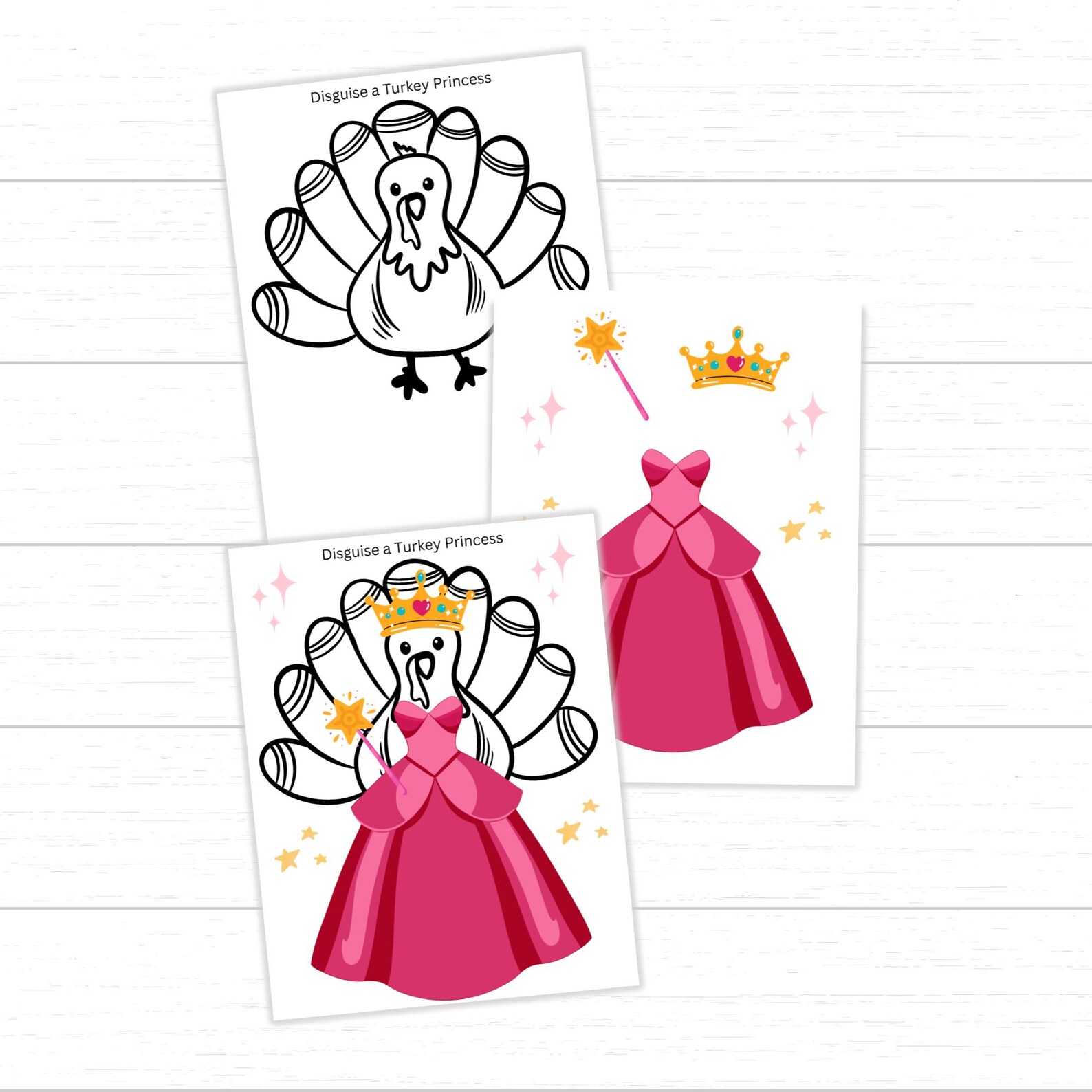 Disguise a Turkey Princess, Turkey in Disguise Princess, Princess ...