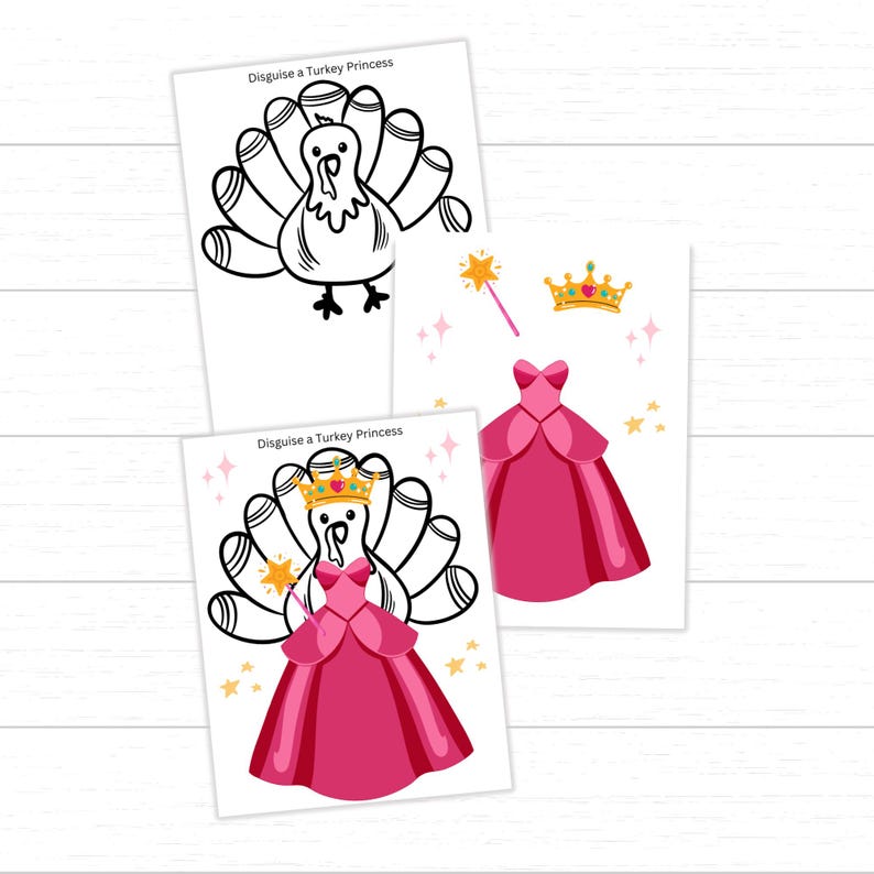 Disguise a Turkey Princess, Turkey in Disguise Princess, Princess ...