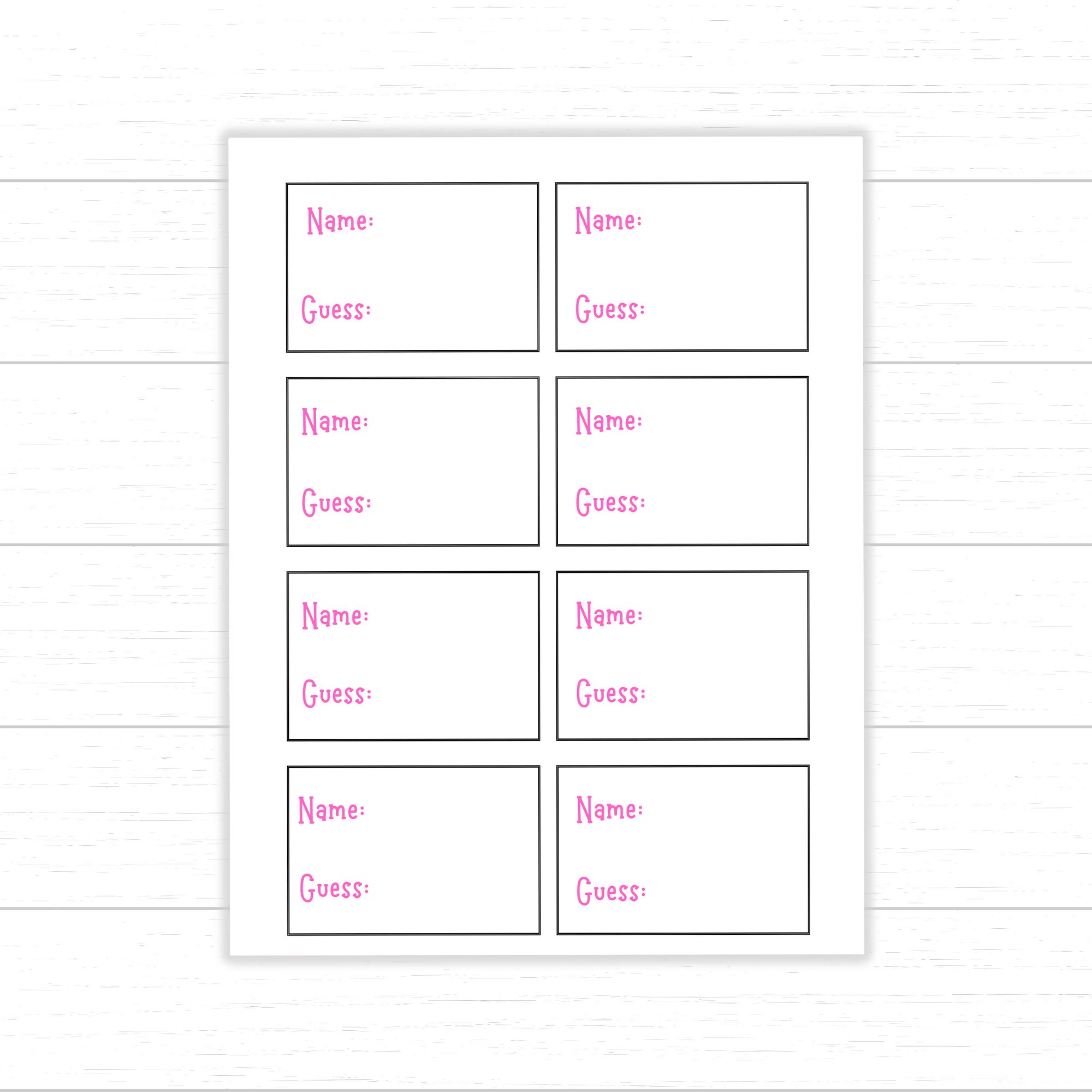 Jelly Bean Guessing Game, Printable Easter Games, Easter Party Games ...