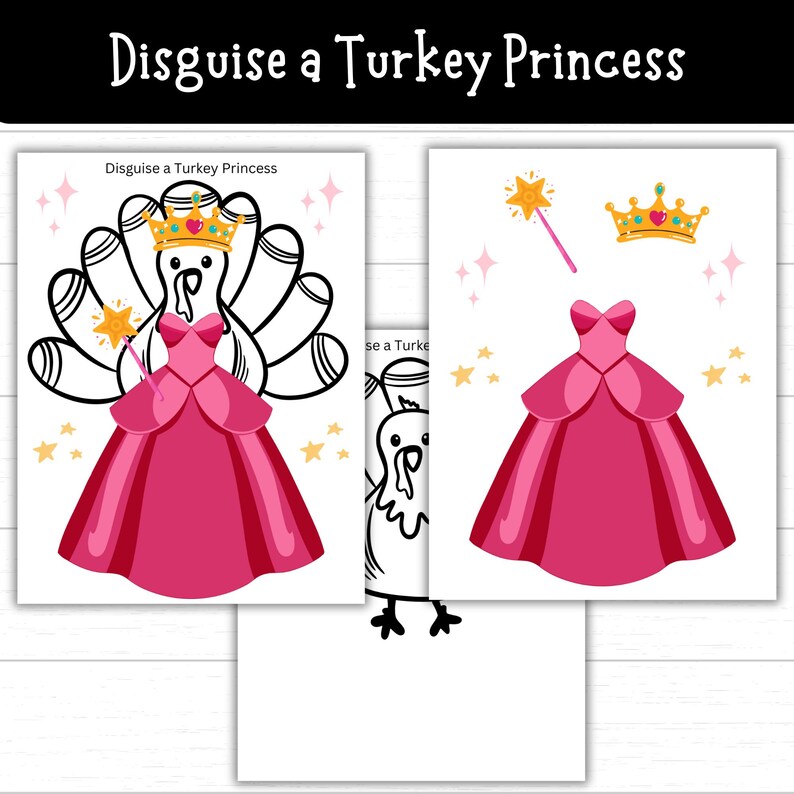 Disguise a Turkey Princess, Turkey in Disguise Princess, Princess ...