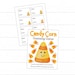 Candy Corn Guessing Game Printable, Halloween Guess How Many Game, How ...