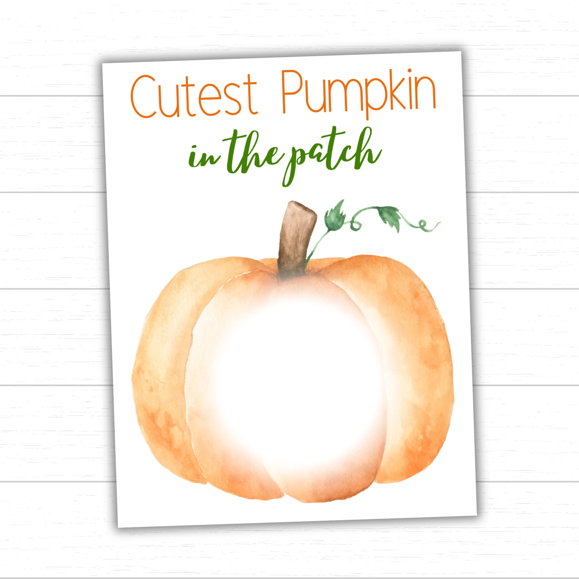 Cutest Pumpkin in the Patch Handprint Art, Pumpkin Handprint Art, Fall ...