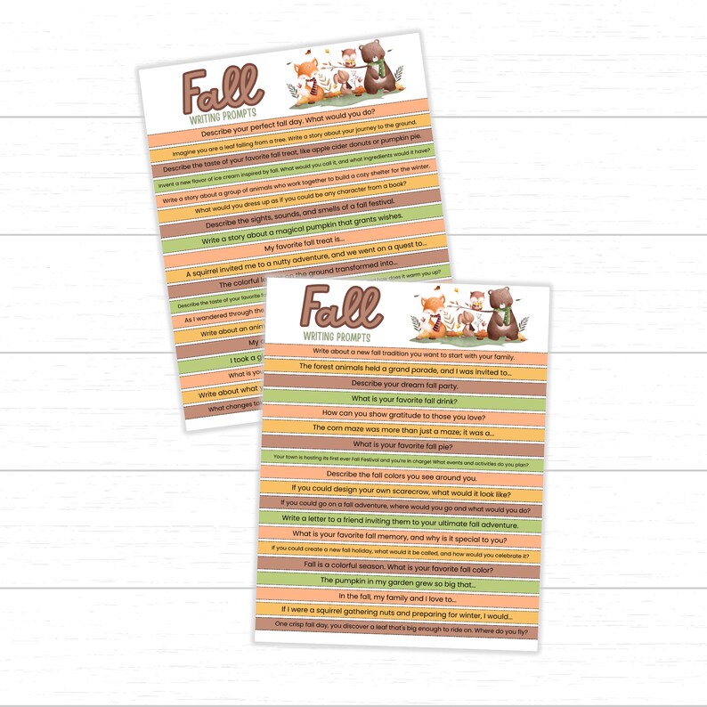 Fall Activity Pack for Kids, Printable Fall Bundle, Fall Games for Kids ...