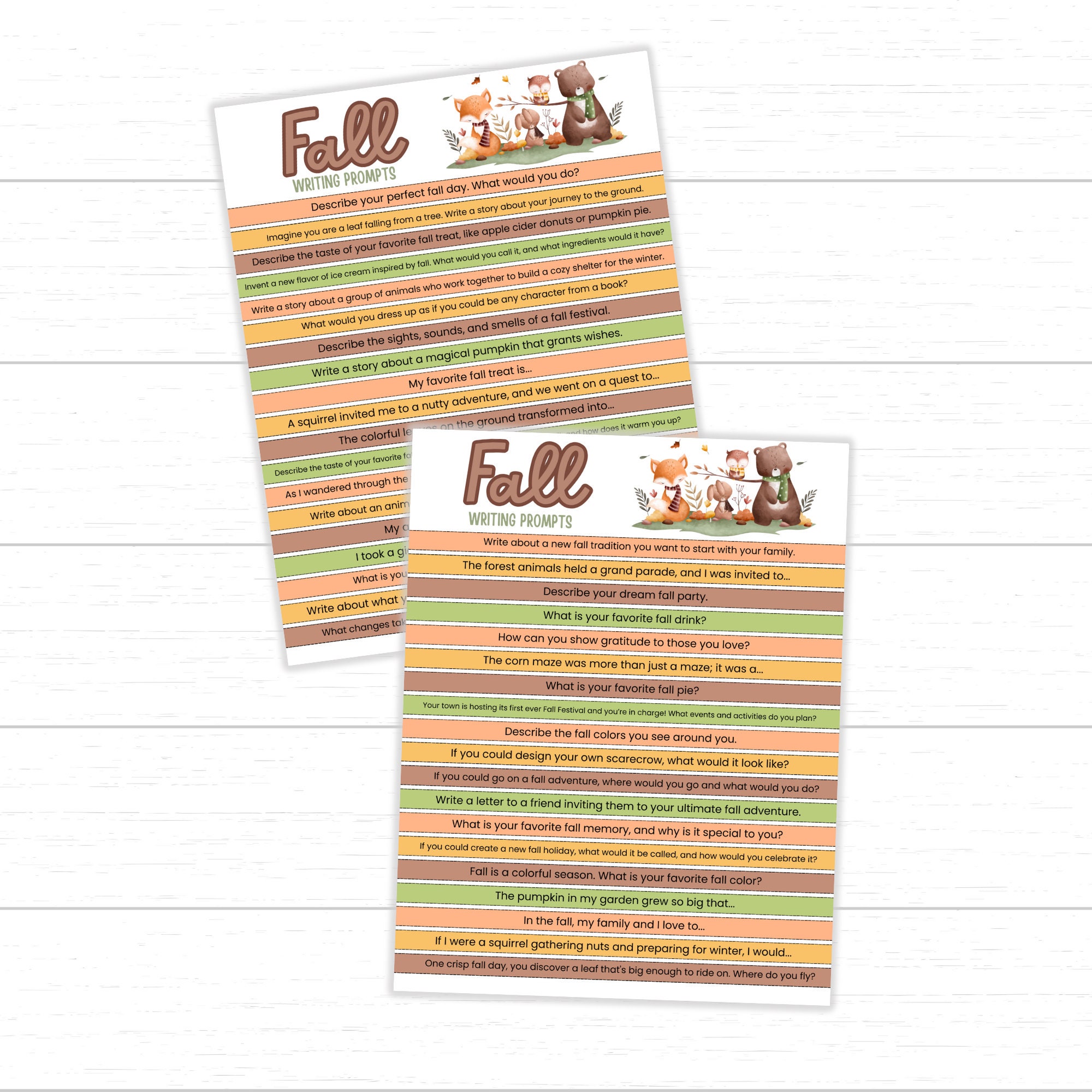 Fall Activity Pack for Kids, Printable Fall Bundle, Fall Games for Kids ...