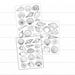 Printable Seashell Coloring Pages, Seashell Templates for Crafts and ...