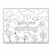 Spring Placemat Activity Pack, Printable Spring Activities for Kids ...