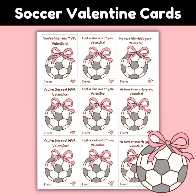 Soccer Valentine Box - Etsy