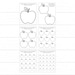 Apple Templates for Crafts and Activities, Apples to Color, Apples to ...
