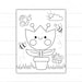 Printable Flower Coloring Pages for Kids, Spring Coloring Sheets ...