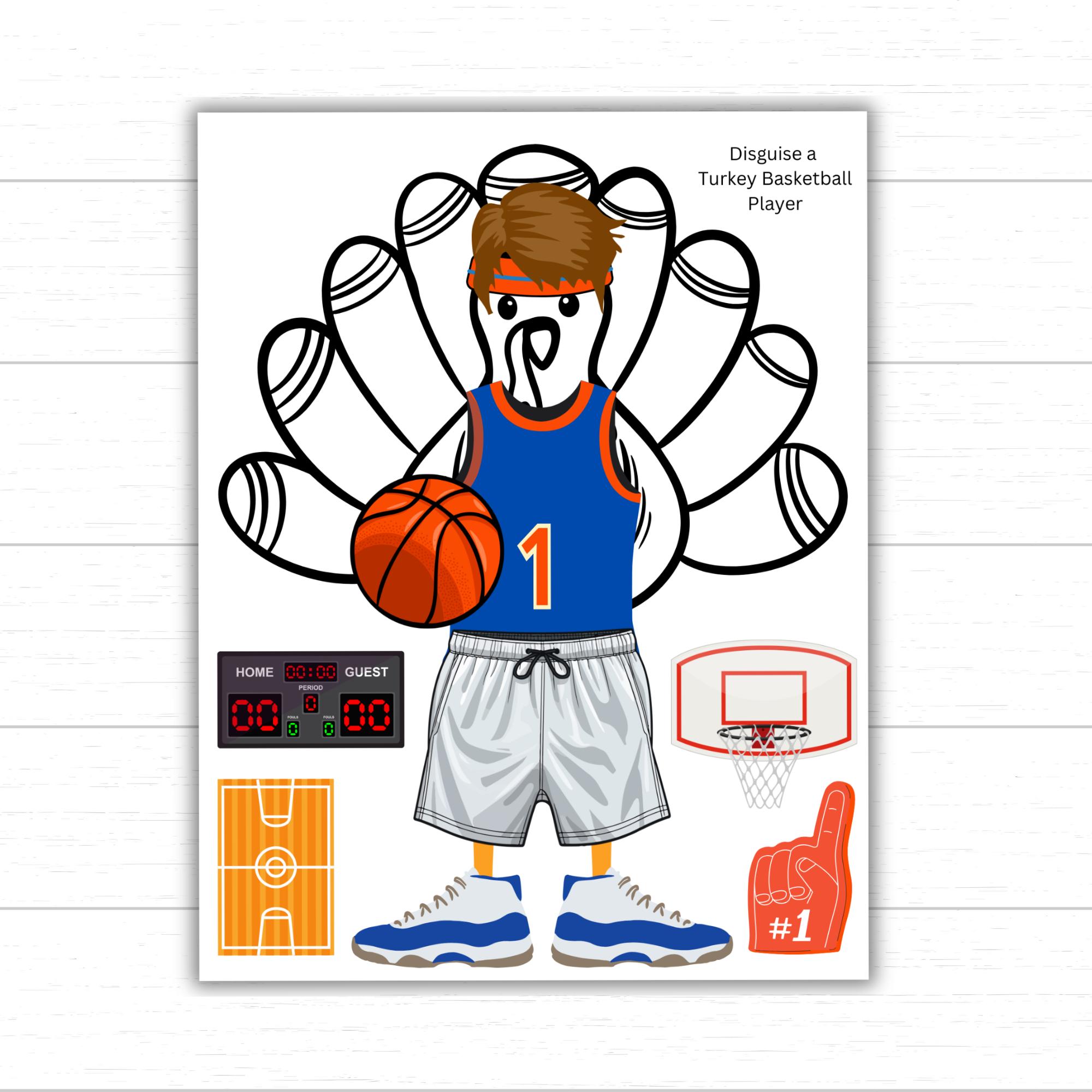 Disguise a Turkey Basketball Player, Basketball Player Turkey, Turkey ...