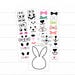 Build a Bunny Face Printable Kids Activity, Cut and Paste Animal Craft ...