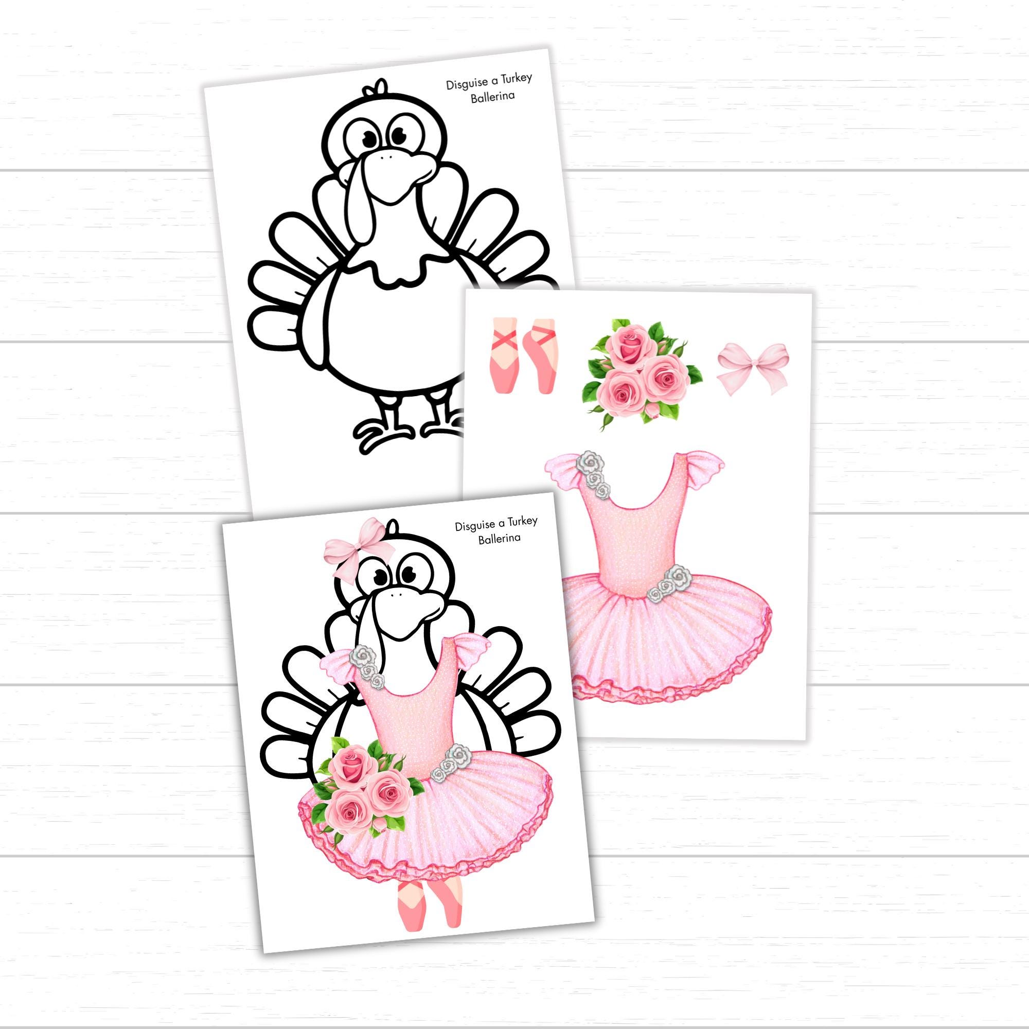 Disguise a Turkey Ballerina, Ballerina Turkey Disguise, Dancer Turkey ...