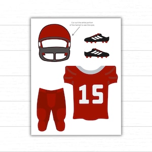 Disguise a Gingerbread Man Football Player, Gingerbread Man Disguise ...