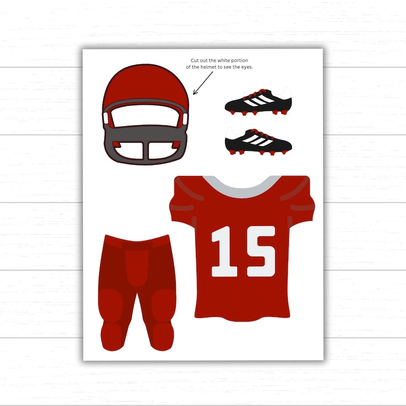 Disguise a Gingerbread Man Football Player, Gingerbread Man Disguise ...