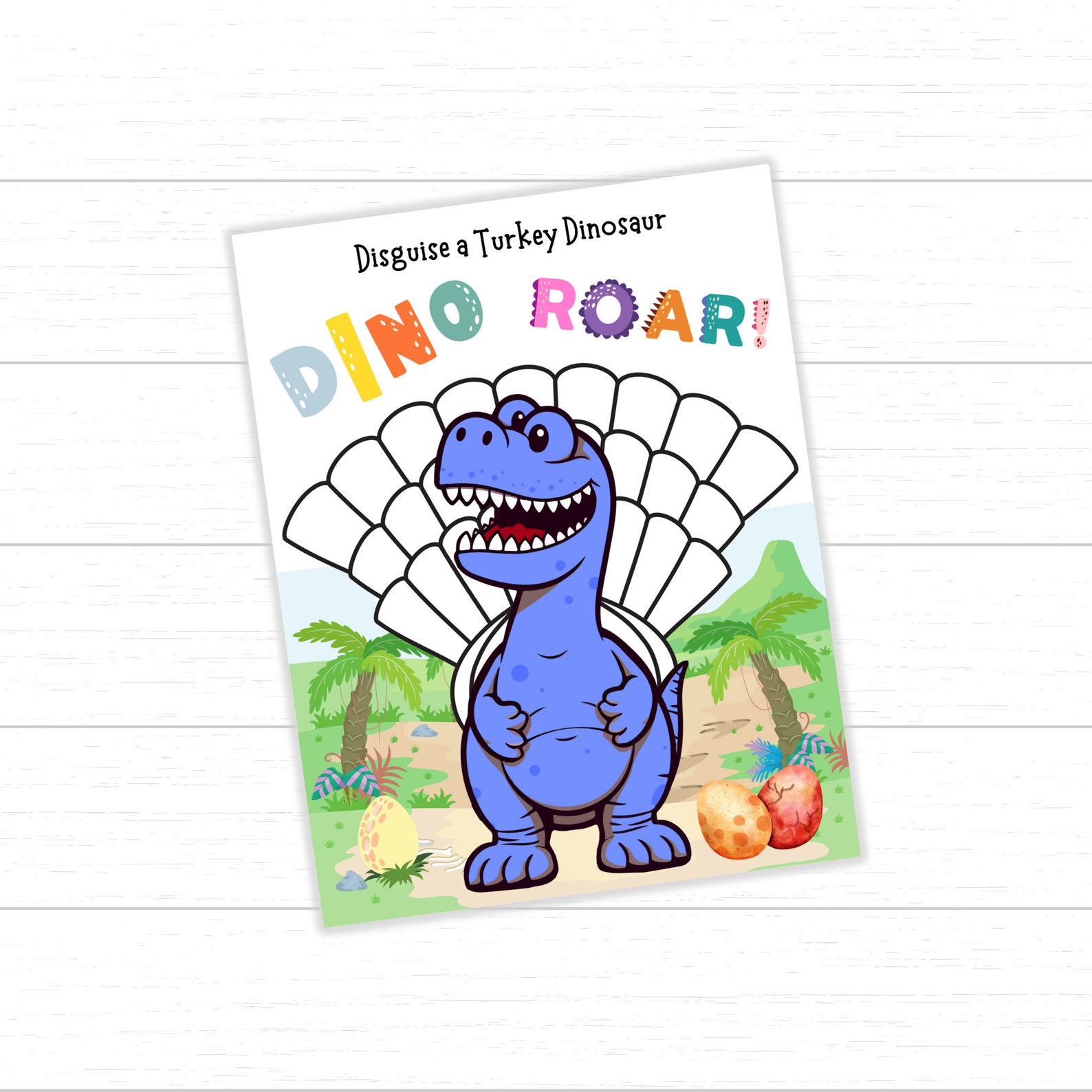 Disguise a Turkey Dinosaur, Dinosaur Turkey Disguise, Disguise a Turkey ...