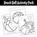 Beach Ball Activity Pack, Beach Ball Craft, Beach Printables, Summer ...