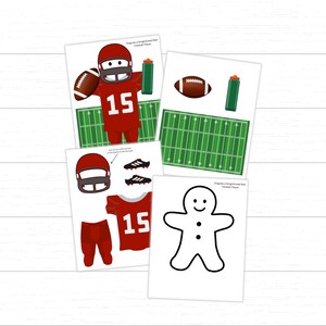Disguise a Gingerbread Man Football Player, Gingerbread Man Disguise ...