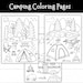 Printable Camping Coloring Pages for Kids, Tent and Camper Coloring ...