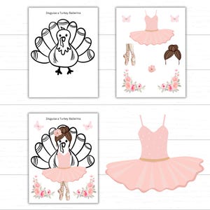 Disguise a Turkey Ballerina, Ballerina Turkey, Disguise a Turkey ...