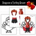Disguise a Turkey Boxer, Boxer Turkey, Printable Boxer Outfit, Boxer ...