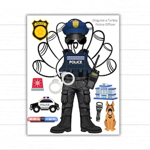 Disguise a Turkey Police Officer, Police Officer Turkey, Disguise a ...