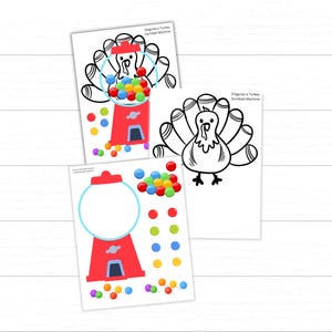 Disguise a Turkey Gumball Machine, Gumball Machine Turkey, Turkey in ...