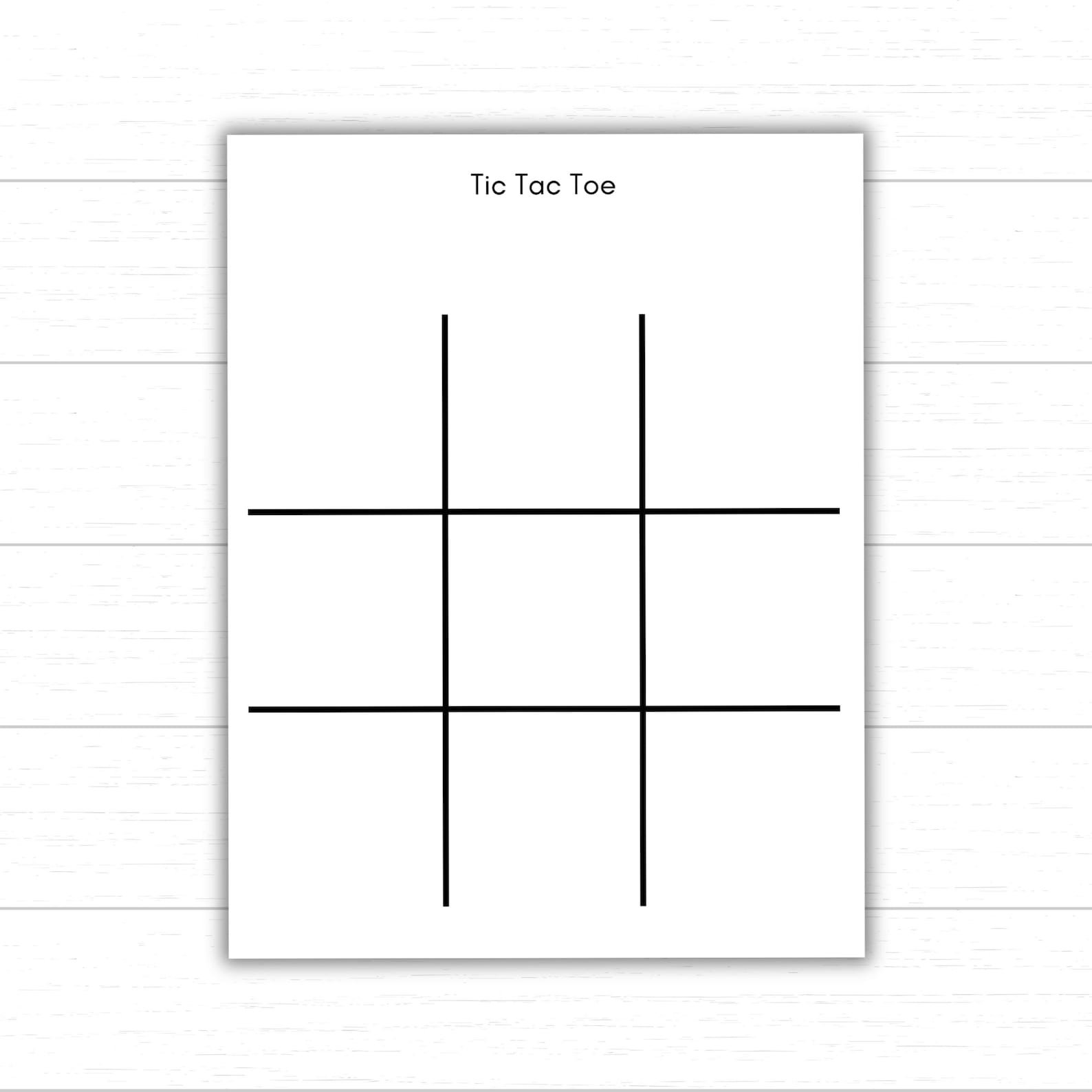 Tic Tac Toe Game, Printable Tic Tac Toe, Tic Tac Toe Cards, X's and O's ...