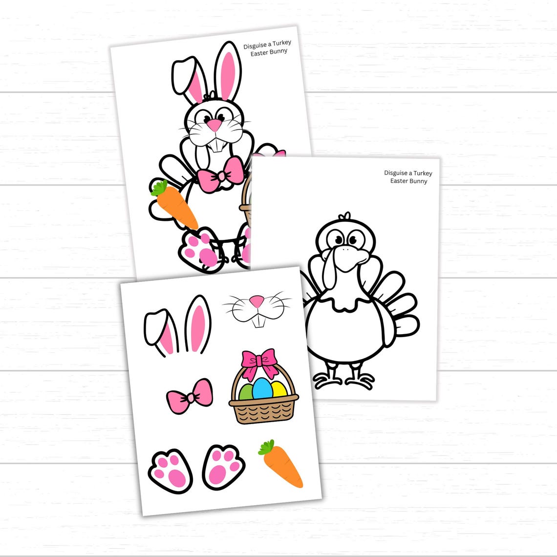 Disguise a Turkey Easter Bunny, Easter Bunny Disguise, Easter Bunny ...
