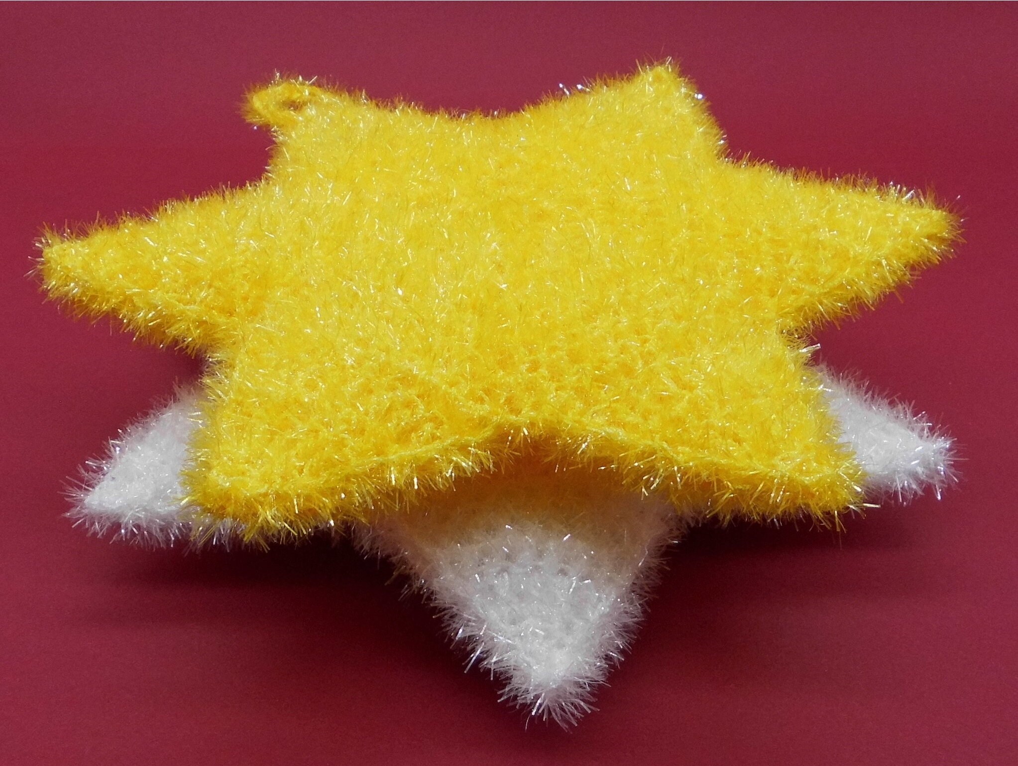 Crochet Pattern Star Sponge for Bathroom & Kitchen and for - Etsy