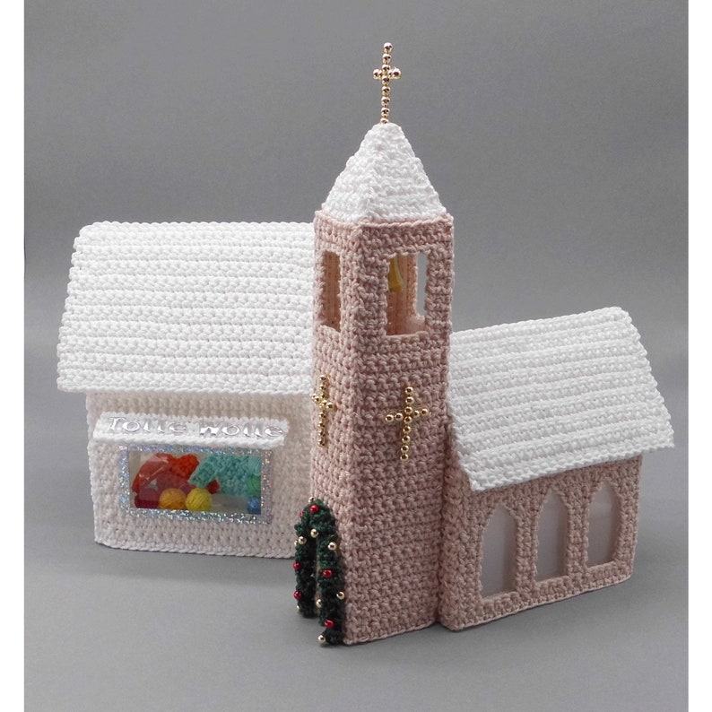 Crochet Pattern Christmas Village With Crochet Charts – Winter Village ...