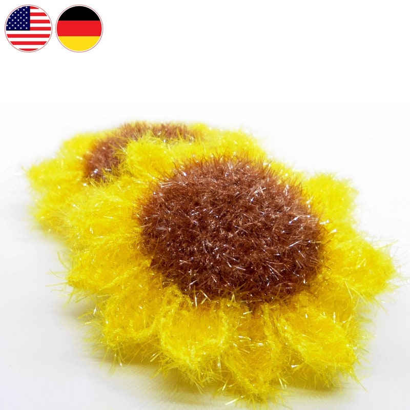 Sunflower Favors Crochet - Etsy