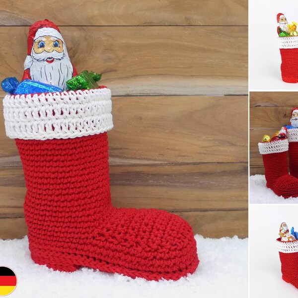 Crochet Boot Pattern - Etsy