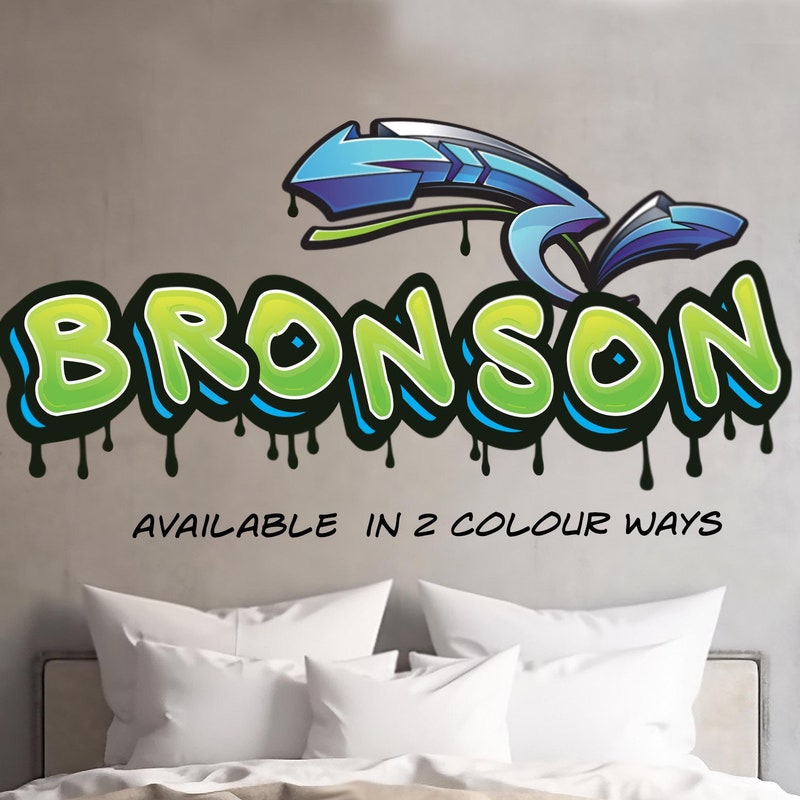 Graffiti Letter Stickers - Etsy