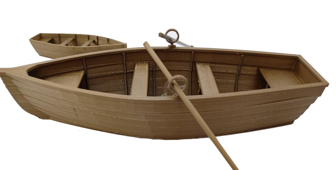 STL 3D Files for 12th and 24th Scale Rowboat. Instant Download. - Etsy