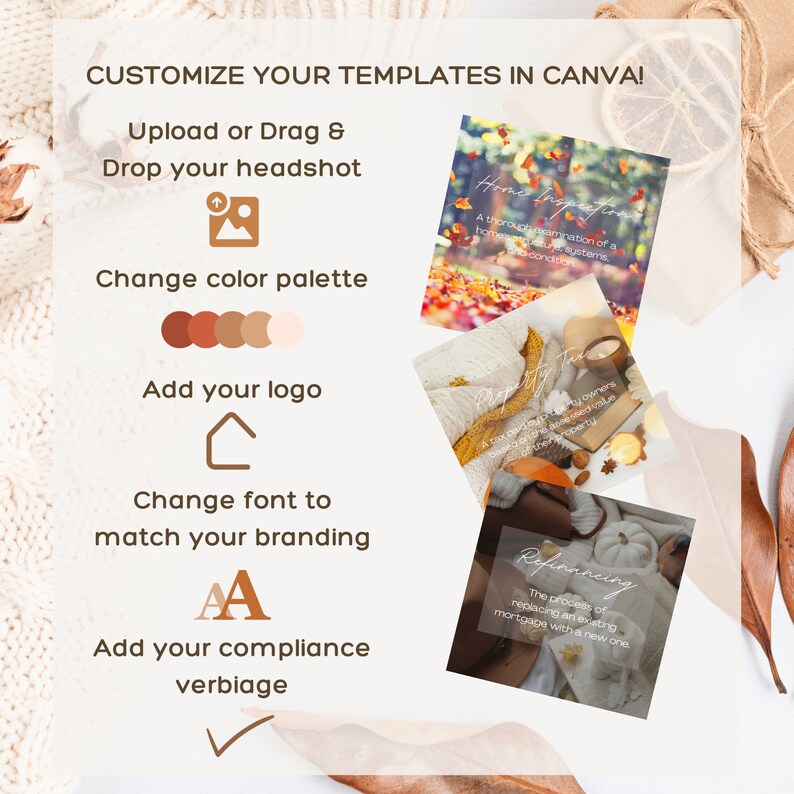 40 Fall-themed Real Estate Definitions for Posts & Stories | Fall ...