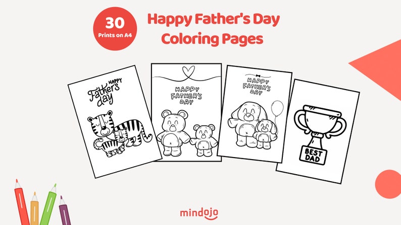 30 Father's Day Printable Coloring Pages Printable Father's Day ...