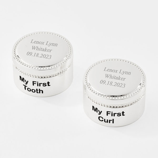 First Tooth and Curl - Etsy