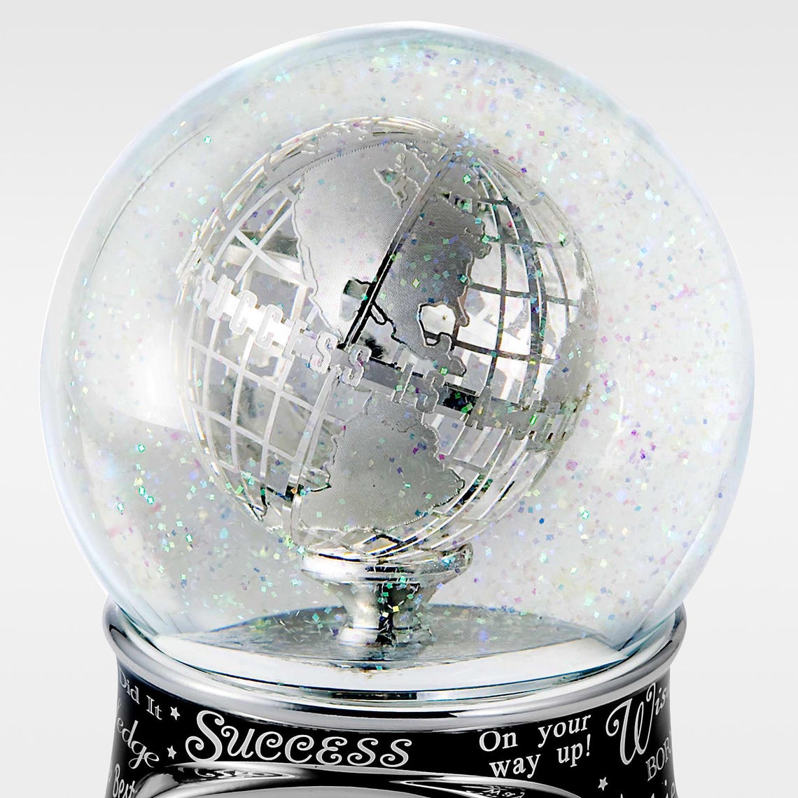 Personalized Graduation Snow Globe Gift - Engraved Grad Keepsake With ...