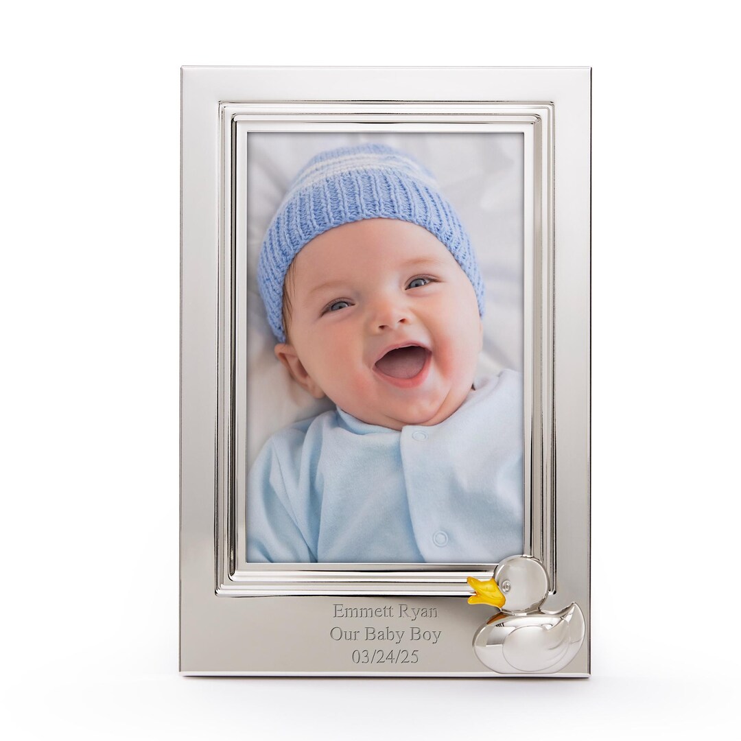 Duckling 4x6 Picture Frame for Kids, Engraved Baby Frames, New Baby ...
