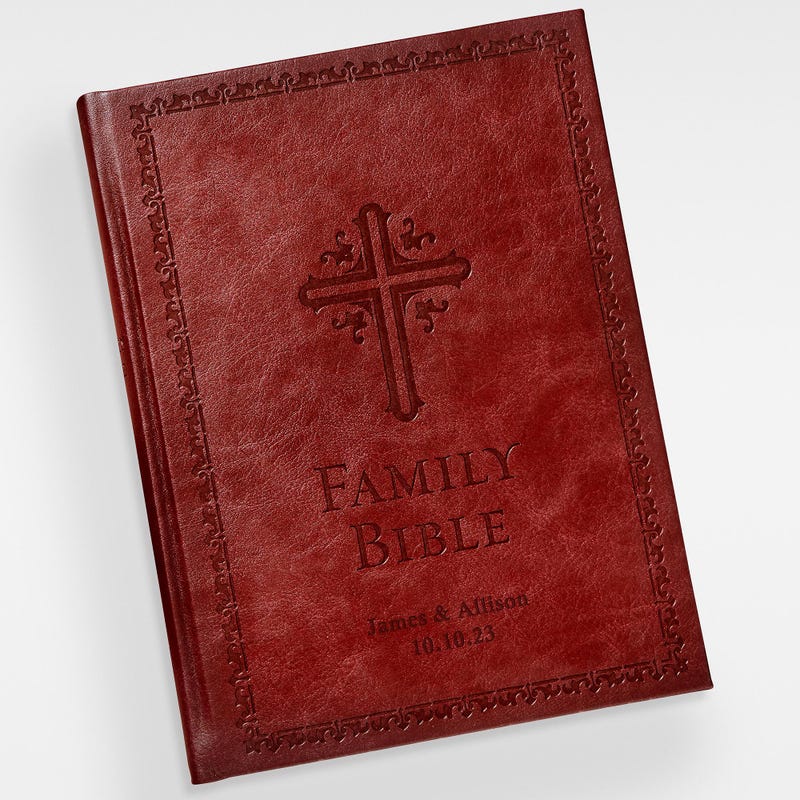 Wedding Bible Guest Book - Etsy