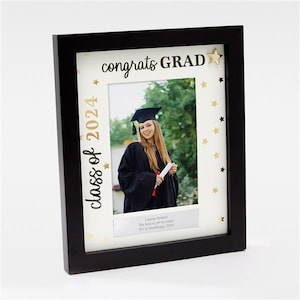 Engraved 2024 Graduation Tassel Frame , Custom Photo Frame, Graduation ...