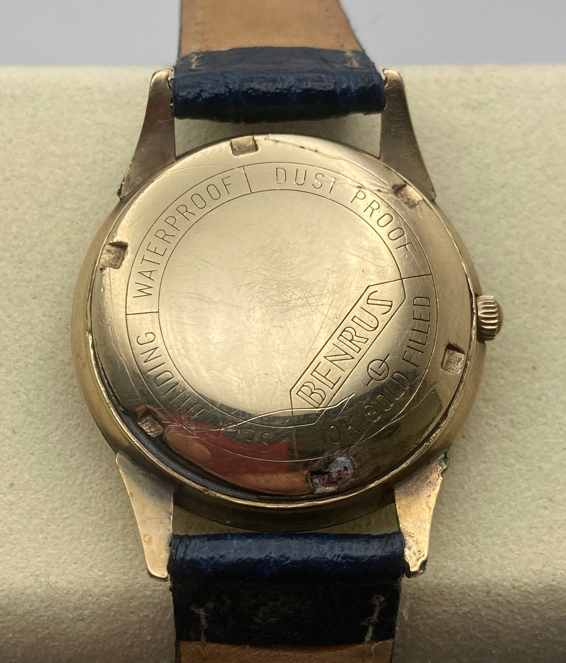 Vintage 1960s Benrus Automatic 25 Jewel Movement FE236 10K Gold Filled ...