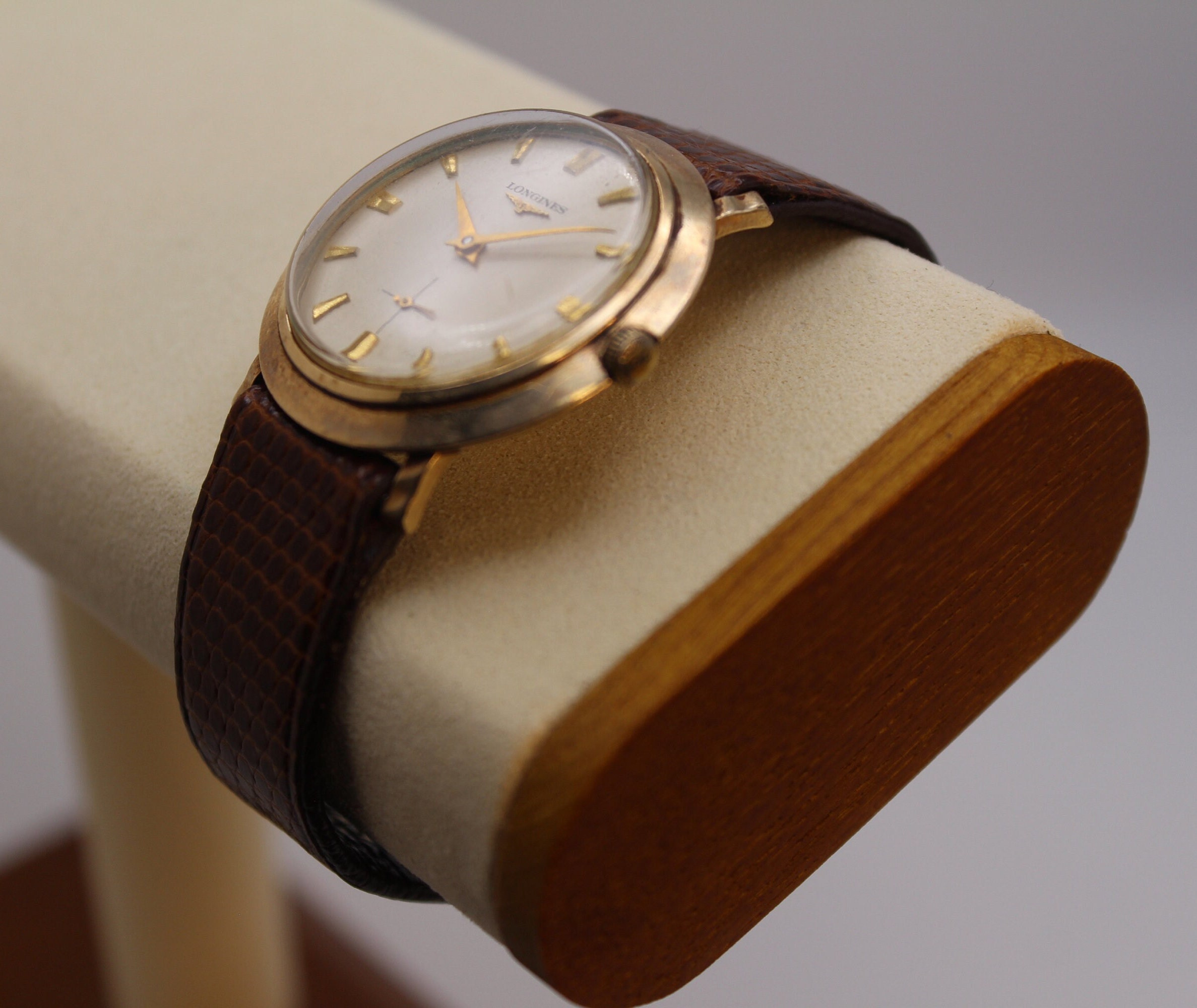 Vintage 1950's Longines Sub Second Hand Dress Watch 10K GF - Etsy