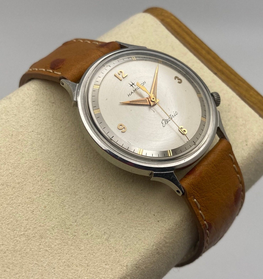 Vintage 1960s Hamilton Electric skip Jack Watch 505 Movement - Etsy