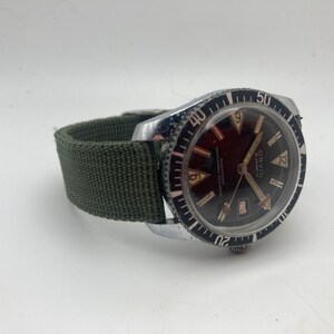 Vintage 1970’s Orvin 21-jewel Manual Wind Skin Diver With Date ...